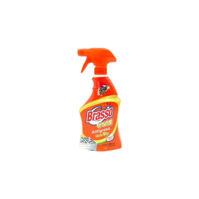 Limpiador Brasso Gold limón antigrasa RTT
